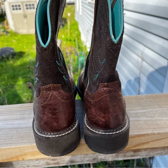 Ariat | Shoes | Ariat Western Short Ankle Cowboy Boots Womens 9 | Poshmark